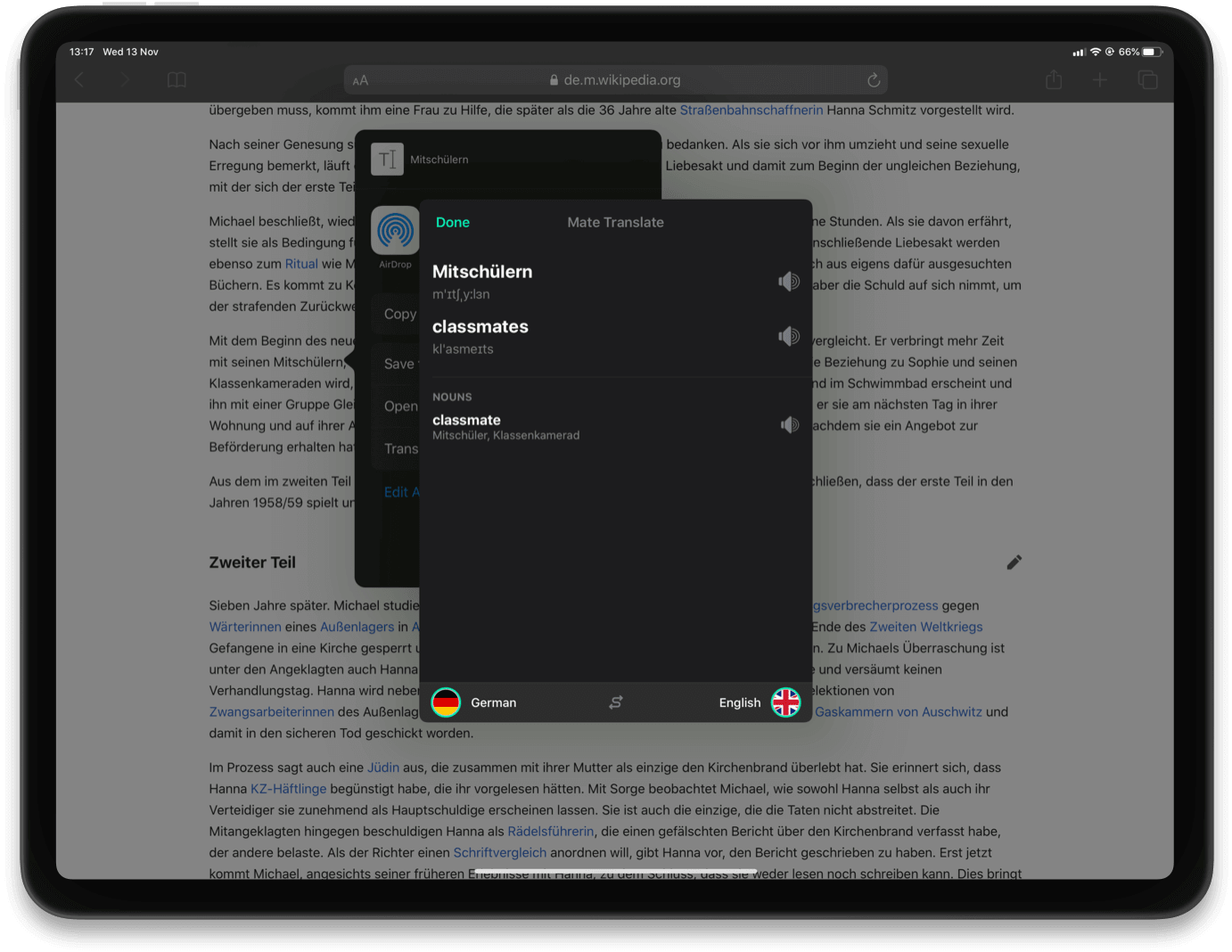 #1 iOS translator app | Mate